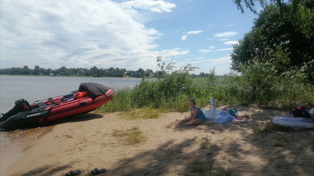 Plaj Пляж, Novgorodskaya oblastı, foto
