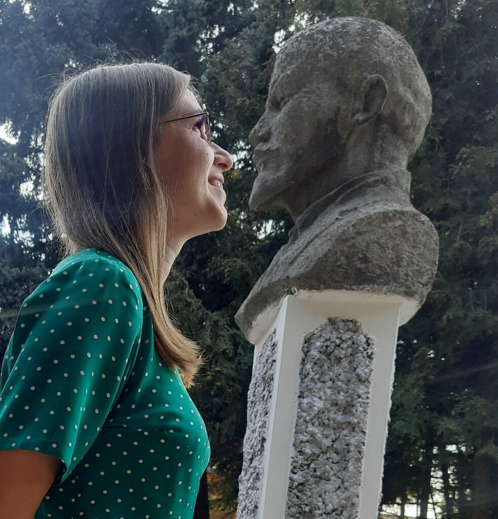 Anıt, heykel Бюст В.И. Ленина, Tulskaya oblastı, foto