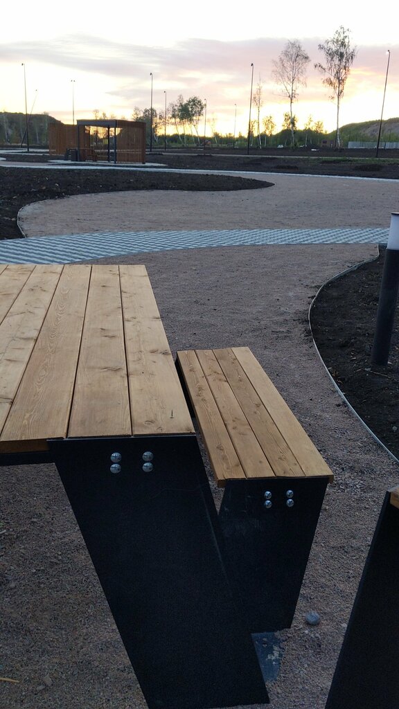 Piknik alanı Пикниковая зона У холма, Magnitogorsk, foto