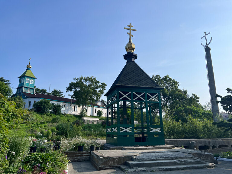 Manastır Pokrovsky monastery in Korsakov, Korsakov, foto