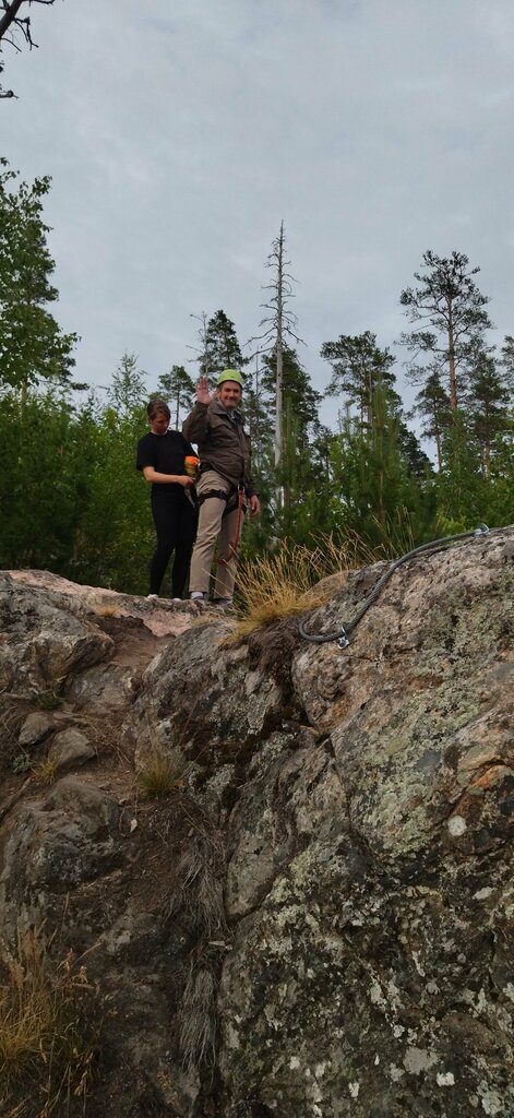 Dağ zirvesi Гора Пулливуори 87 метров, Karelya, foto