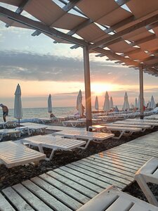 Chayka Municipal Beach (Krasnodar Territory, Sochi, Adler, Tsentralniy Microdistrict), plaj  Soçi'den