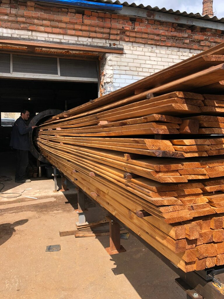 Ahşap endüstrisi Термообработка пиломатериалов, Saint‑Petersburg, foto