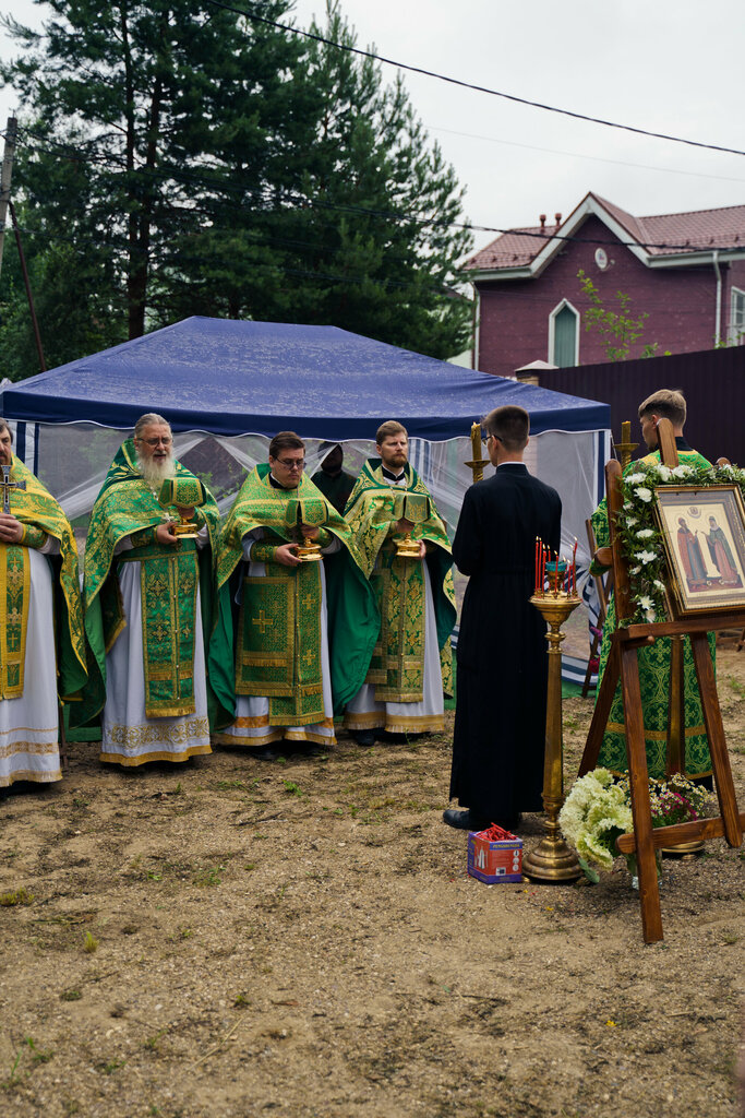 Ortodoks kiliseleri Orthodox church for Petr and Fevronia, Koroliov, foto
