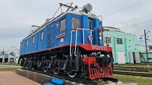 Электровоз ВЛ22 (Kemerovo — Kuzbass Region, Belovo), teknoloji anıtı  Belovo'dan