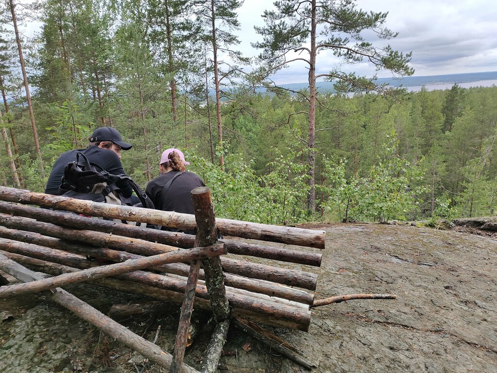 Bank Bench, Karelya, foto