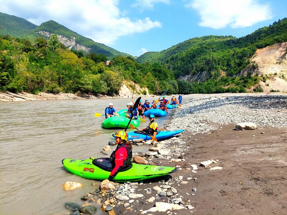 Kamp alanları Raft-Camping, , foto