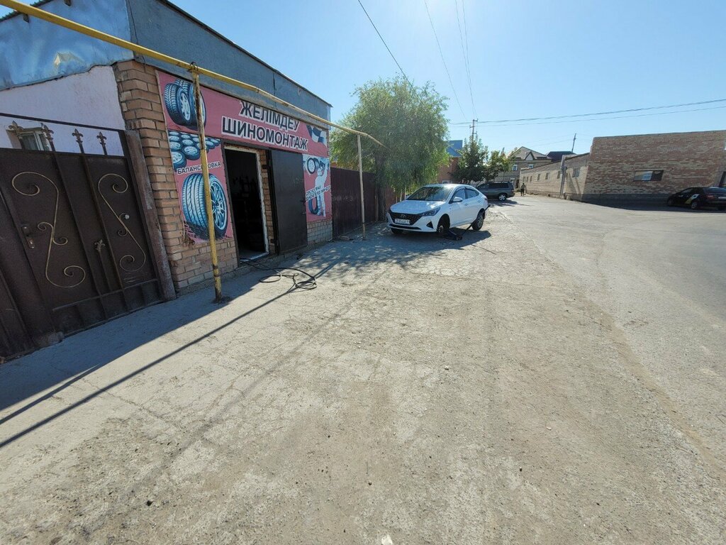 Oto lastik tamiri Shinomontazh, Kızılorda, foto