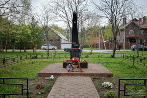 Мемориал Великой Отечественной войны (Moscow Region, Losino-Petrovskiy Urban District, derevnya Orlovka, Novaya ulitsa), anıt, heykel  Moskova ve Moskovskaya oblastından