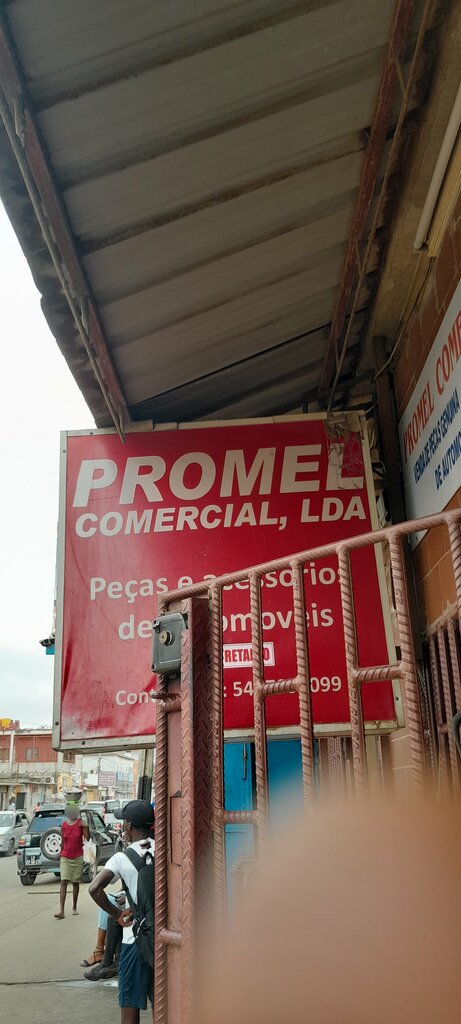 Otomobil yedek parçaları Promel comercial, Loanda, foto