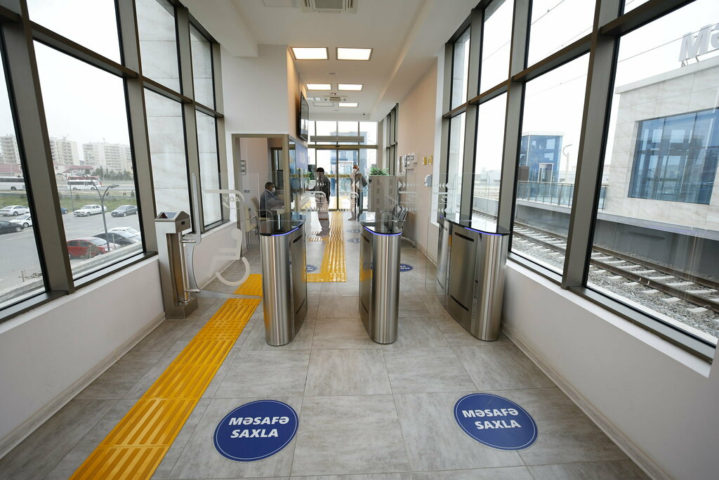 Tren istasyonu Mehmetli İstasyonu, Bakü, foto