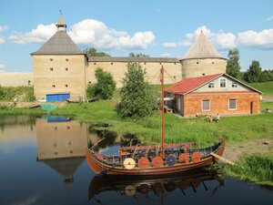 Staraya Ladoga Museum (Volkhovskiy prospekt No:22, selo Staraya Ladoga), müzeler ve sanat galerileri  Saint‑Petersburg ve Leningradskaya oblastından