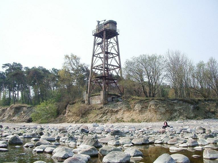 Turistik yerler Ruins of a German tower, Kaliningradskaya oblastı, foto