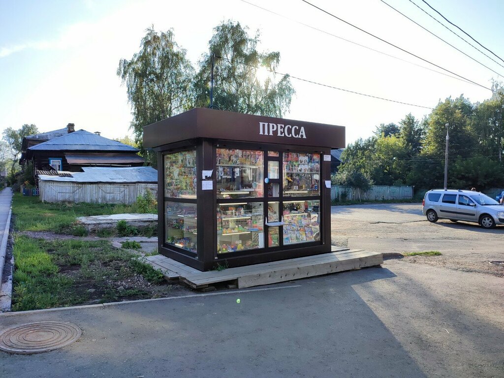 Gazete bayi Пресса, Perm, foto