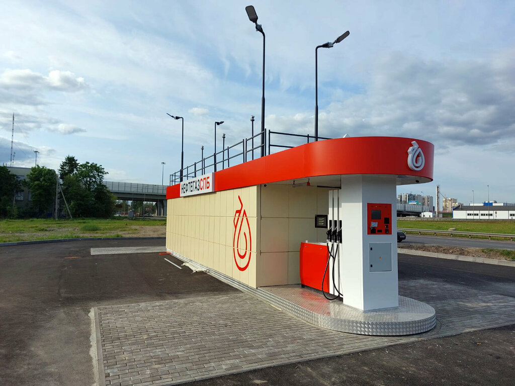 Benzin istasyonu Нефтегаз СПб, Saint‑Petersburg ve Leningradskaya oblastı, foto