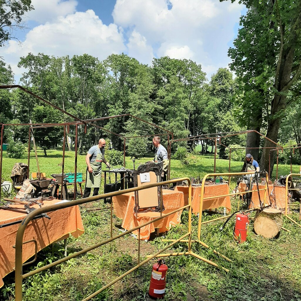 Kültür ve eğlence parkları Kroshynski park, Brestskaya oblastı, foto