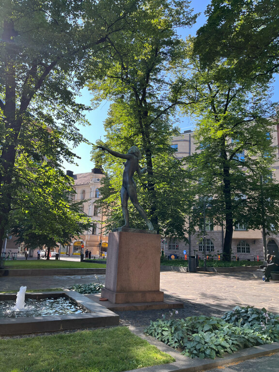 Kültür ve eğlence parkları Dianapuisto, Helsinki, foto