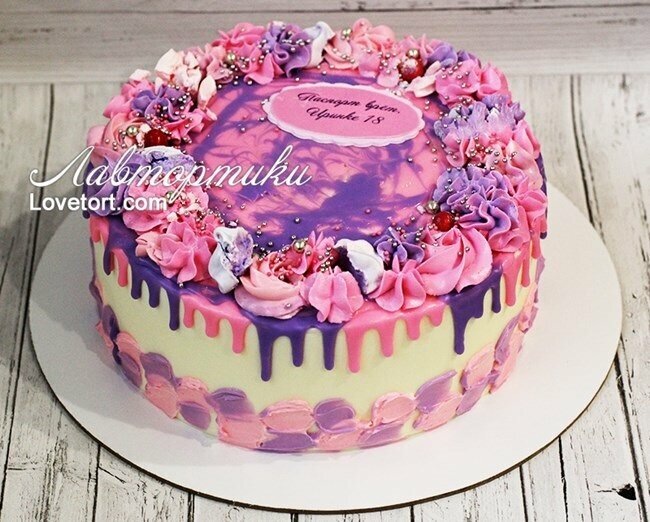 Özel pasta siparişi Luvtortiki, Moskova, foto