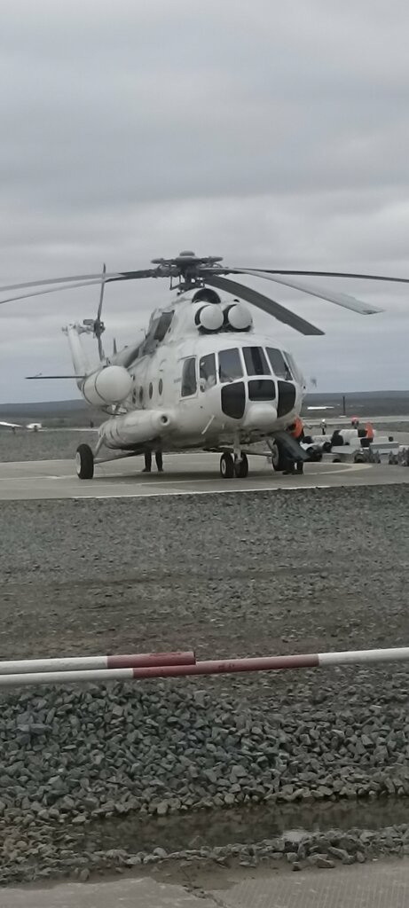 Helikopter pisti вертолётная площадка ОБП Титова, Nenets özerk okrugu, foto