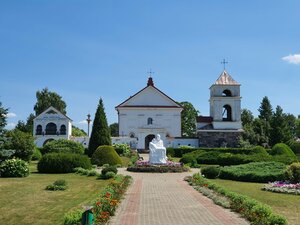 St. Anne's Church in Mosar (Viciebskaja voblasc, Glybocki rajon, Udzielawski sielsaviet, vioska Mosar), katolik kiliseleri  Vitebskaya oblastından