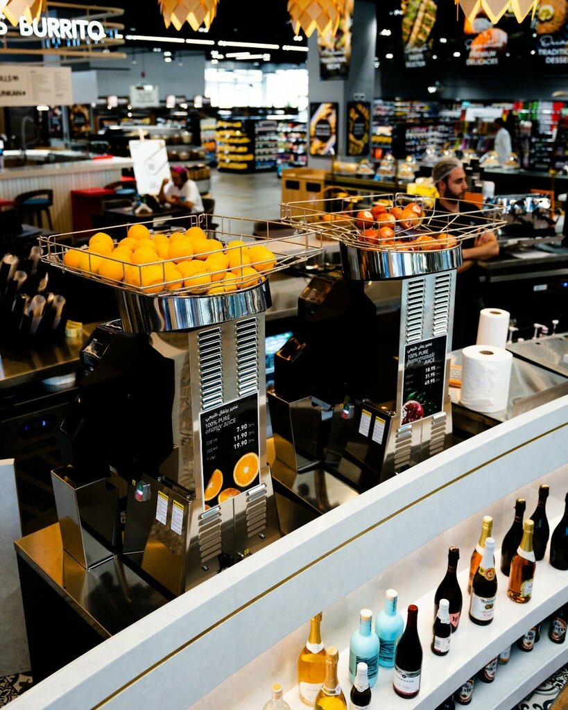 Süpermarket Grandiose Supermarket, Dubai, foto