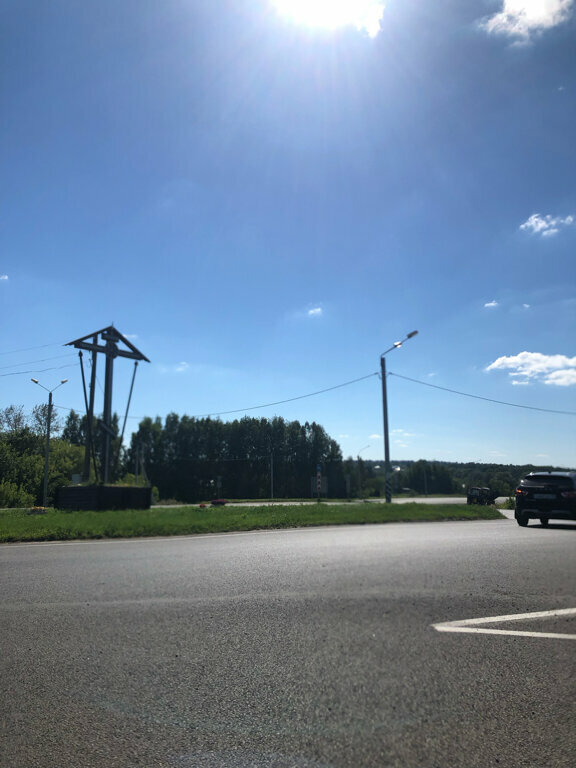 Şapel, haç anıtı Поклонный крест, Nijegorodskaya oblastı, foto