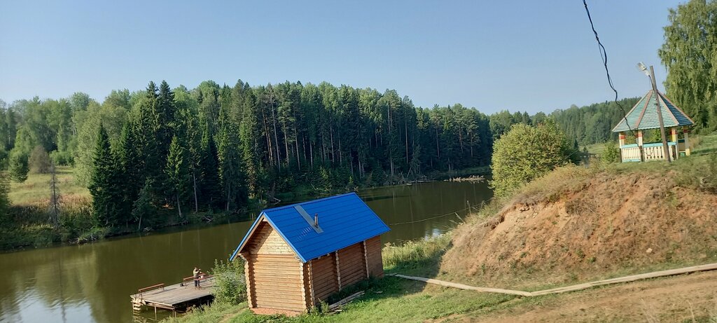 Resort oteller, tesisler База отдыха Зарубы, Permski krayı, foto