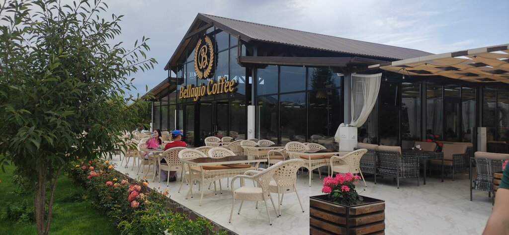 Kahve dükkanları Bellagio coffee, Issık Göl İli, foto