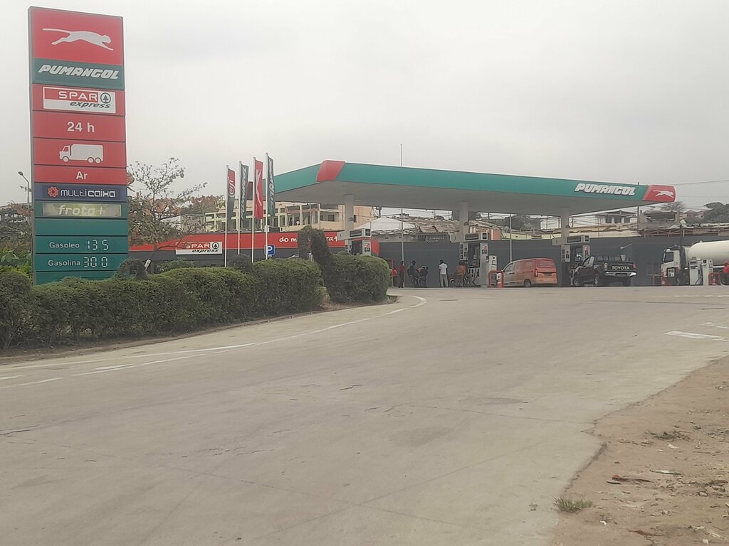 Benzin istasyonu Pumangol, Loanda, foto