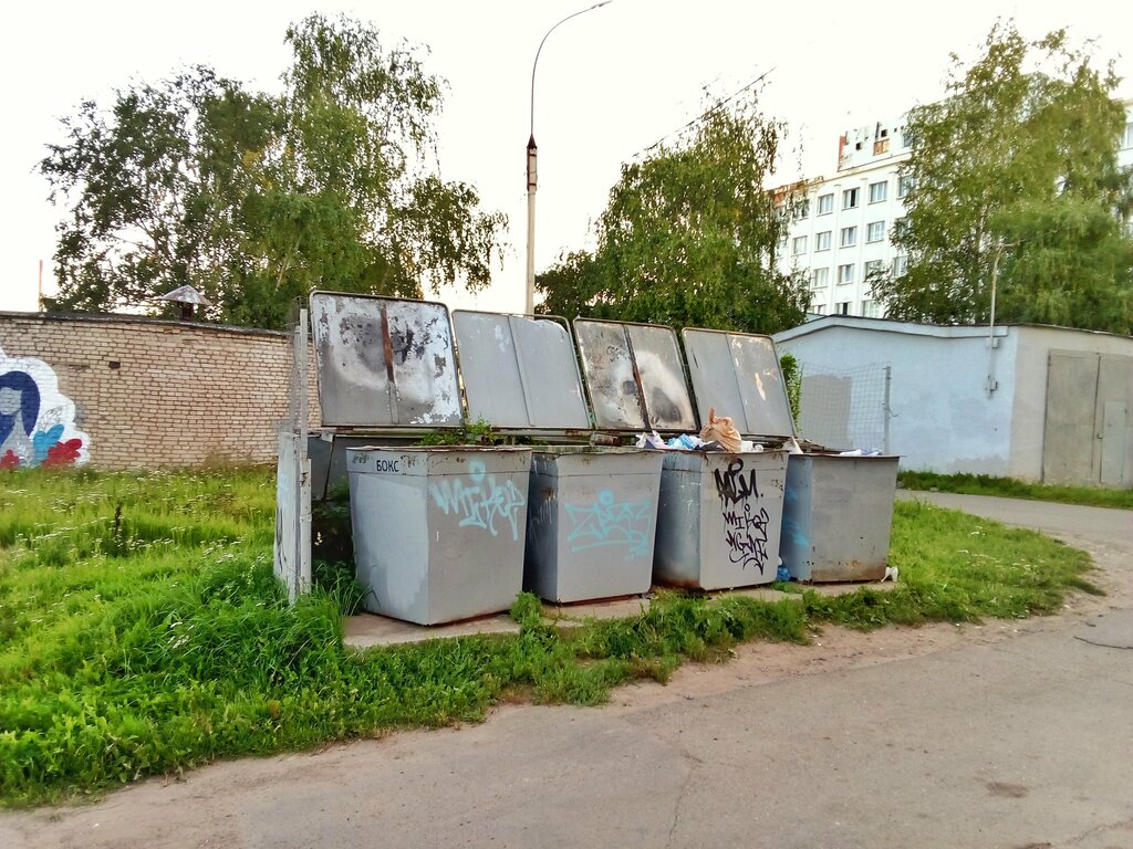 Çöp alanları Trash and garbage disposal area, Velikiy Novgorod, foto