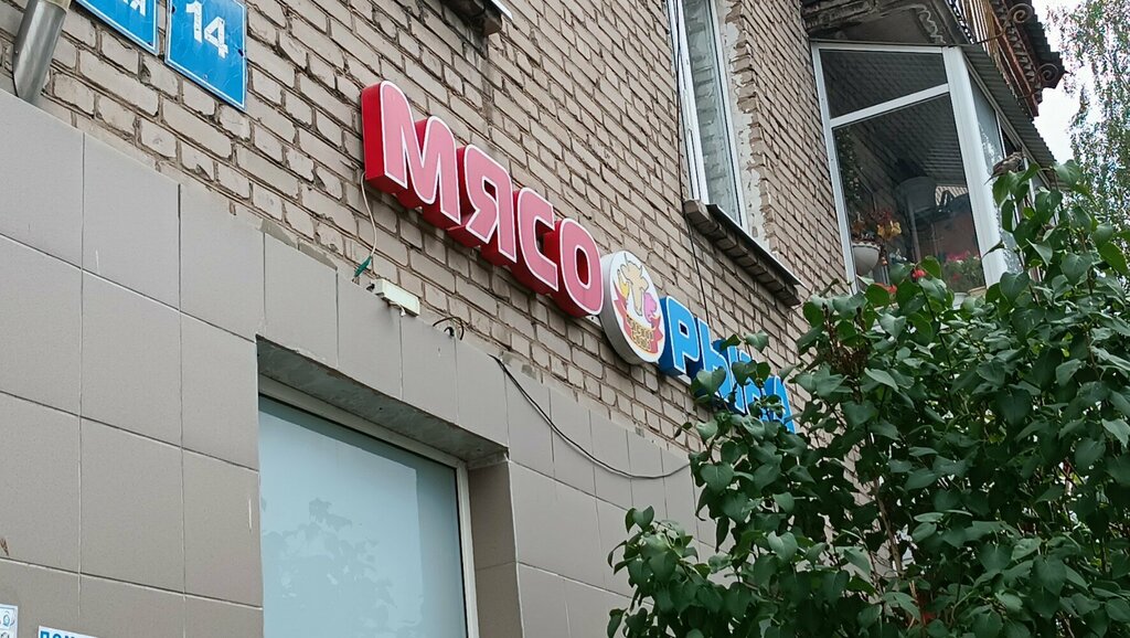 Kasap, şarküteri Мясо и рыба, Perm, foto