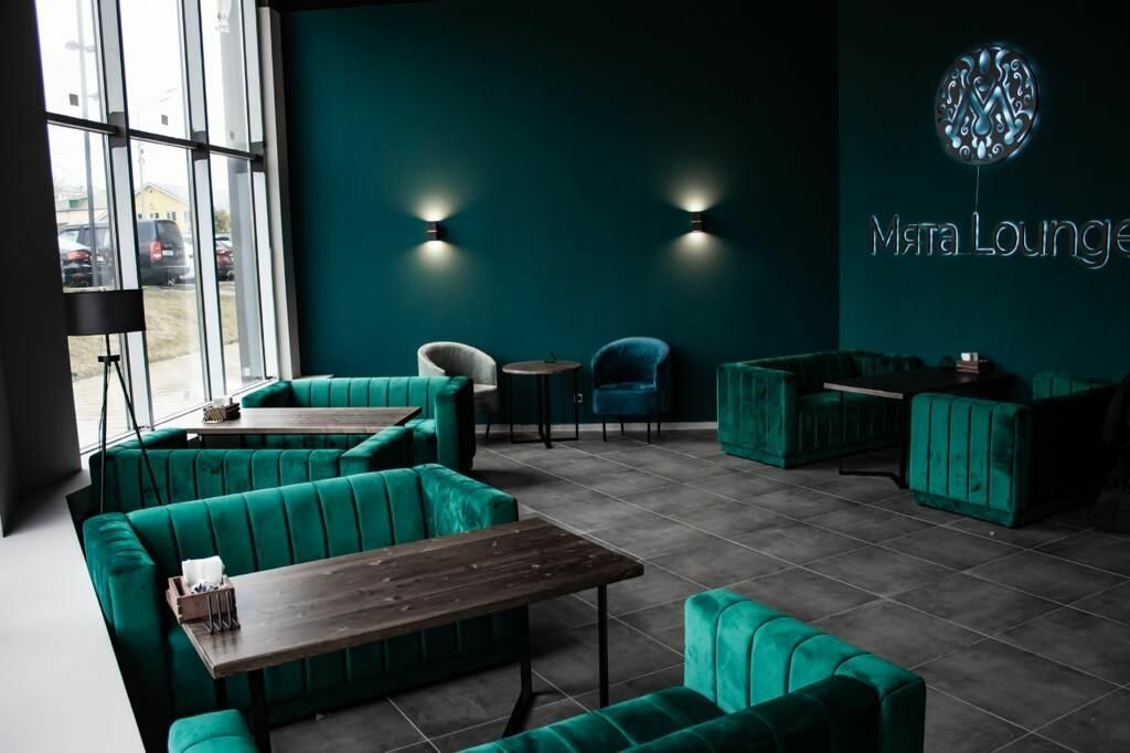 Nargile kafeler Myata Lounge, Moskova, foto