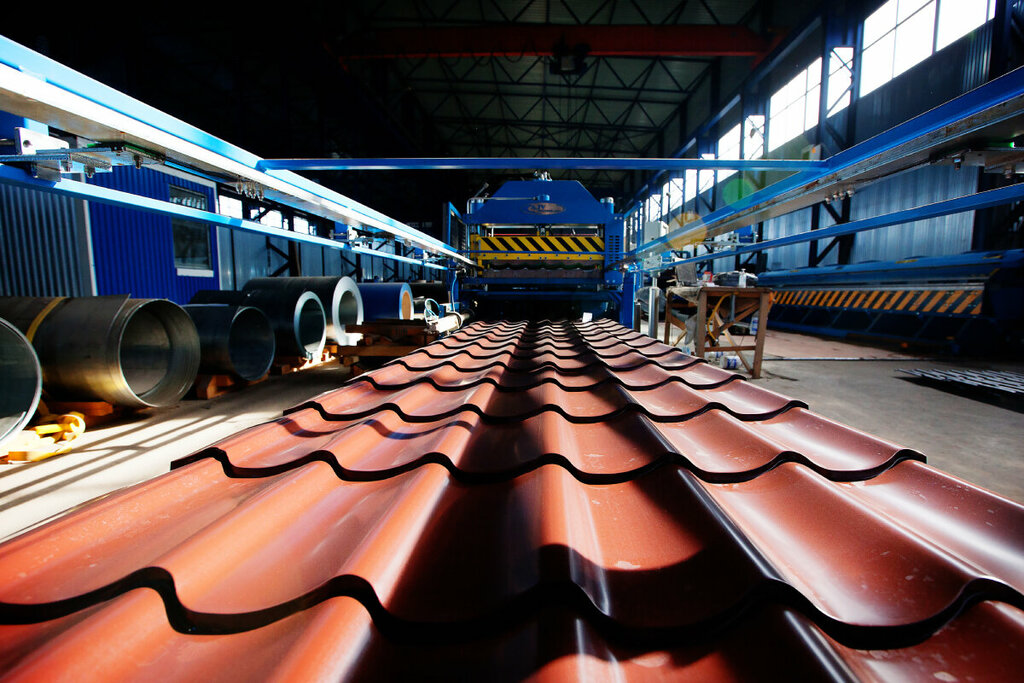 Çatı ve çatı materyalleri Metallmarket, Kaliningrad, foto
