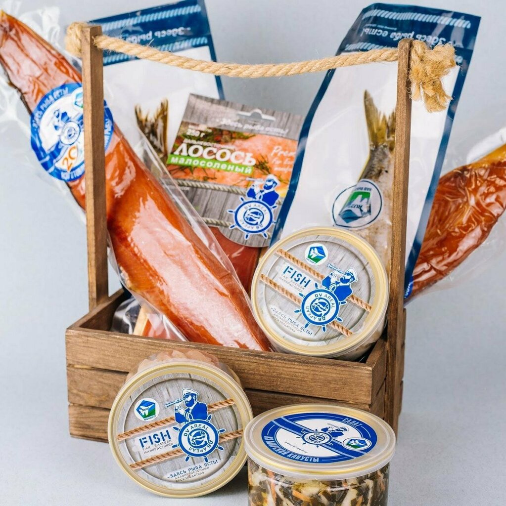 Balık ve deniz ürünleri ДВ-Ареал, Moskova, foto