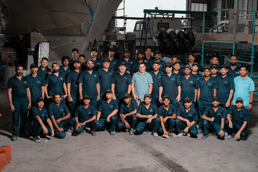 Tekne tamir Al Fajer Marine LLC, Dubai, foto