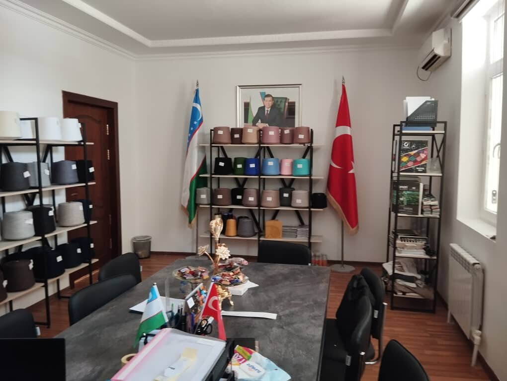 Ev tekstili toptancıları Tan iplik, Taşkent eyaleti, foto