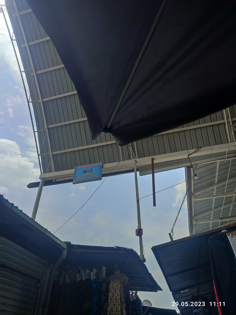 Pazarlar ve çarşılar Центральный рынок, Hetlân (Hatlon) ili, foto