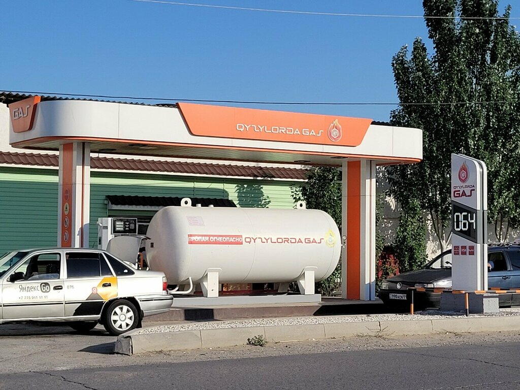 Otogaz dolum istasyonu Qyzylorda Gas, Kızılorda, foto