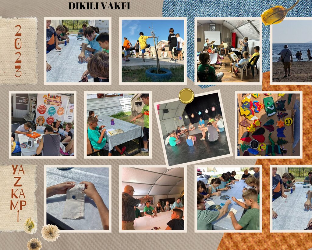 Kamp alanları Dikili Vakfı Yaz Kampı, Dikili, foto