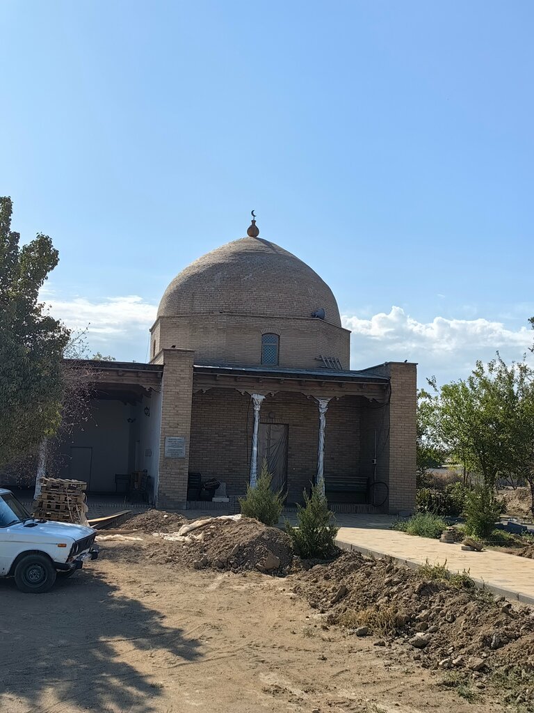 Turistik yerler Alkhoja Ata Mausoleum, Türkistan, foto