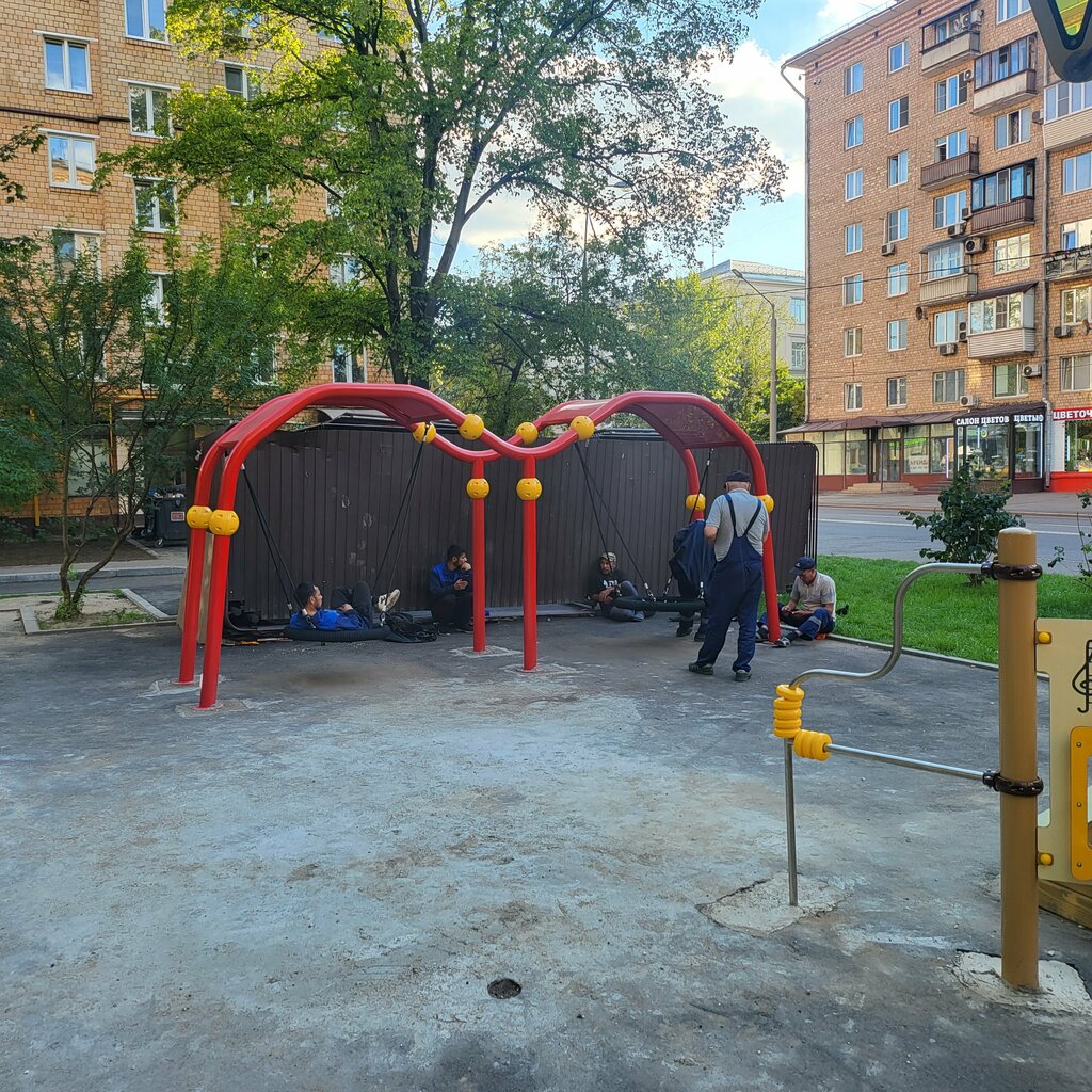 Oyun alanı Playground, Moskova, foto