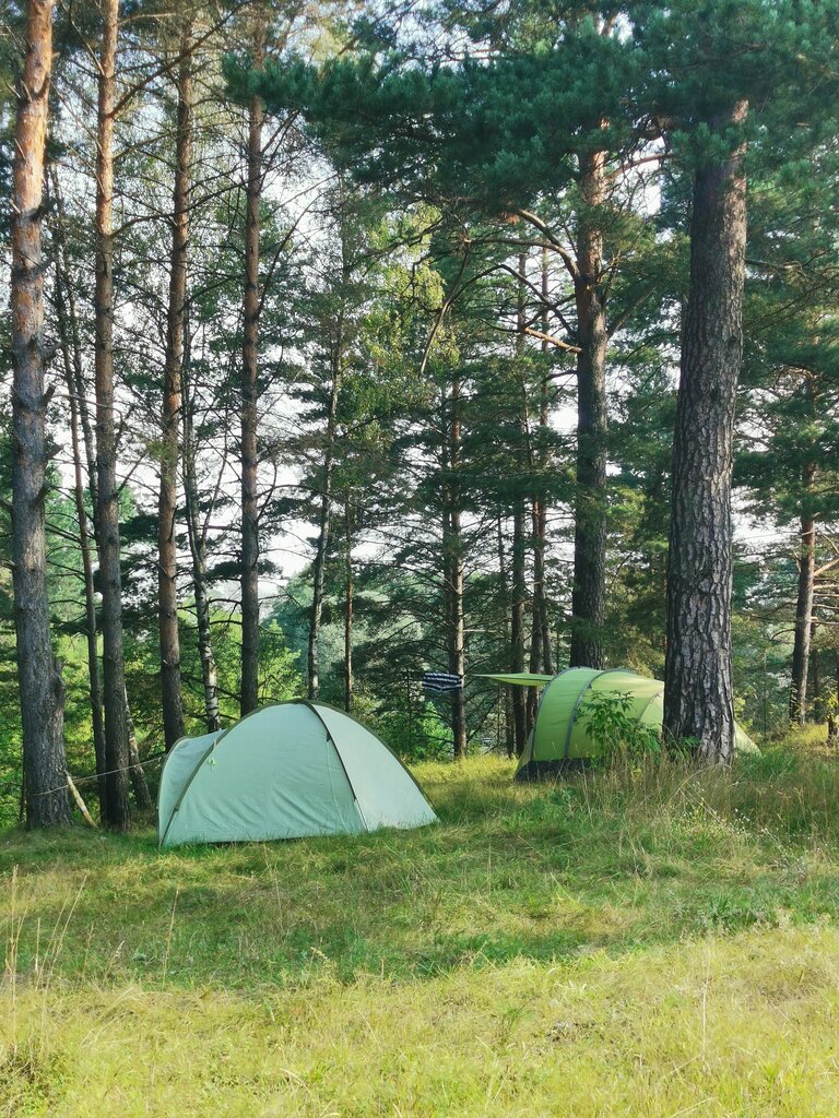 Kamp alanları Кемпинг, Tulskaya oblastı, foto