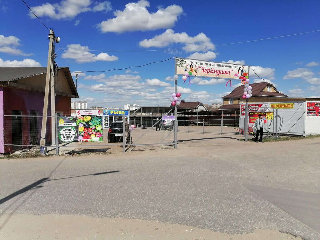 Pazarlar ve çarşılar Торгово-ярмарочный комплекс Черёмушки, Rybnoye, foto