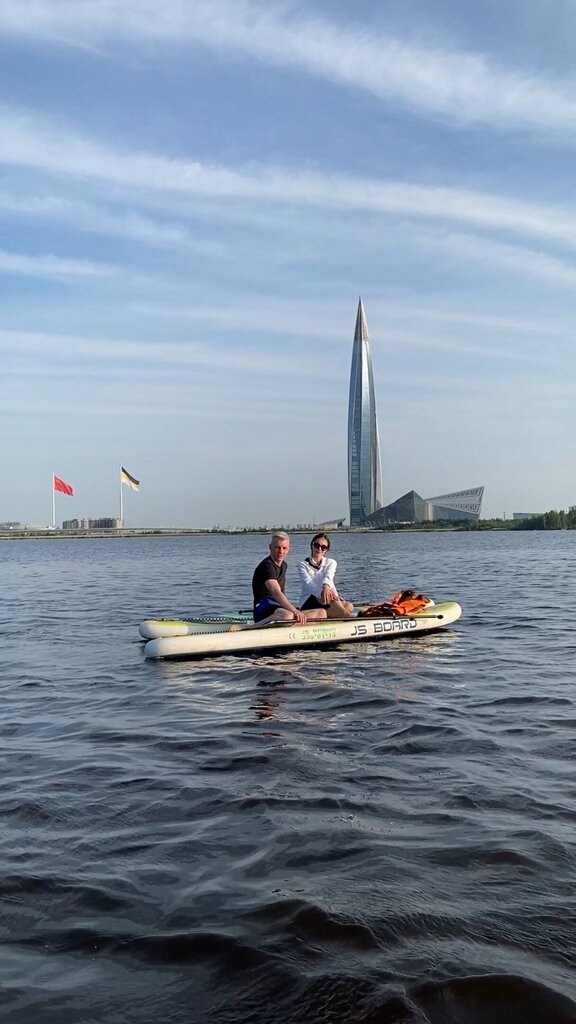 Kürek sörfü Sup Piter, Saint‑Petersburg, foto