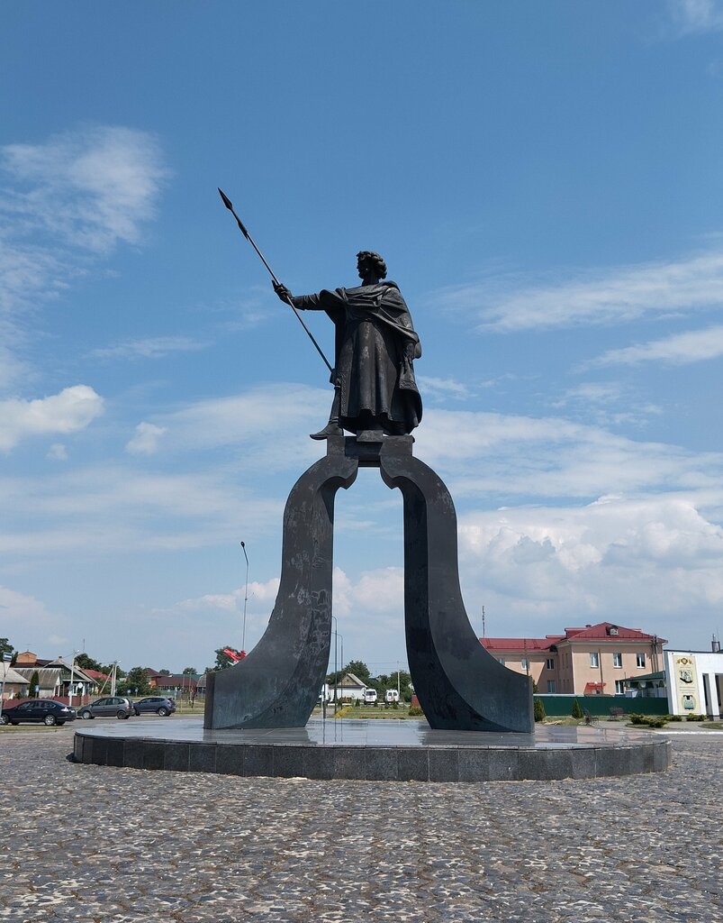 Anıt, heykel Князь Давид, David‑Gorodok, foto