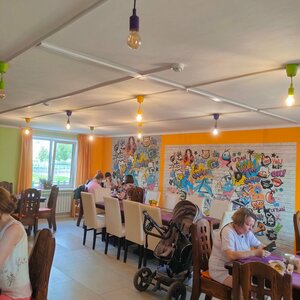 Dvorik-Bosforik (ulitsa Veteranov No:9, derevnya Novo-Yamskaya), kafe  Tverskaya oblastından