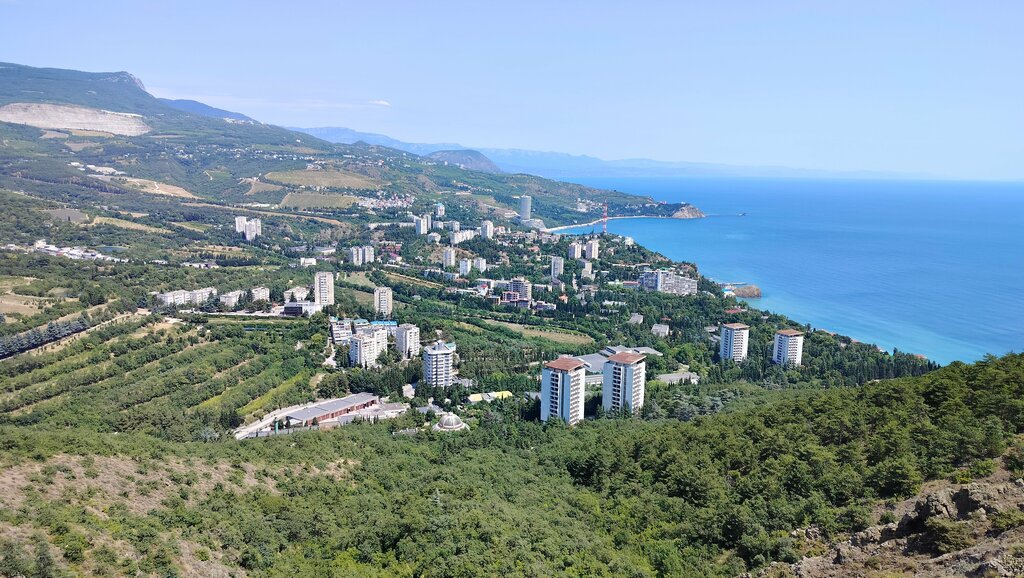 Seyir terası Смотровая площадка, Kırım Cumhuriyeti, foto