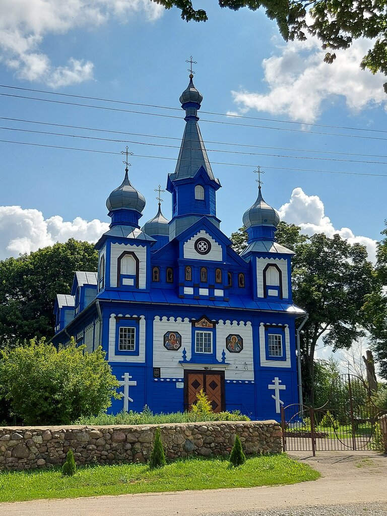 Ortodoks kiliseleri Церковь Святой Троицы, Minskaya oblastı, foto