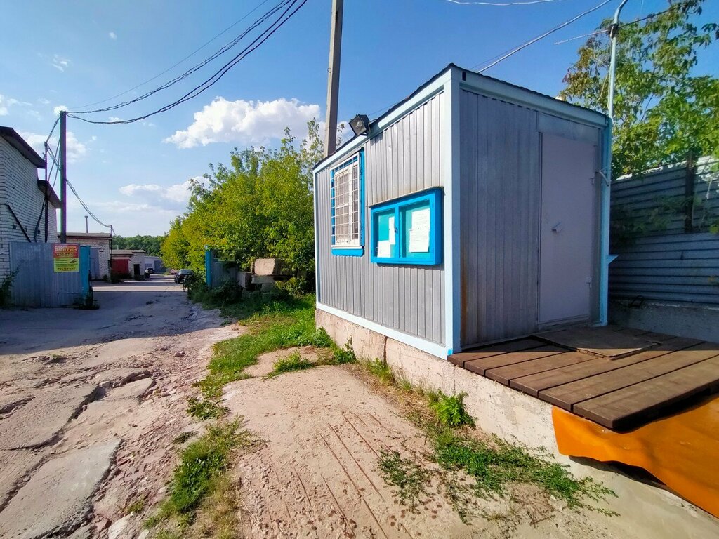 Garajlar Garazhny kooperativ Raduga, Nijni Novgorod, foto
