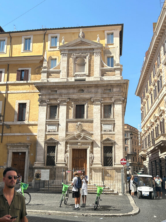 Katolik kiliseleri Santa-Maria in Trivio, Roma, foto